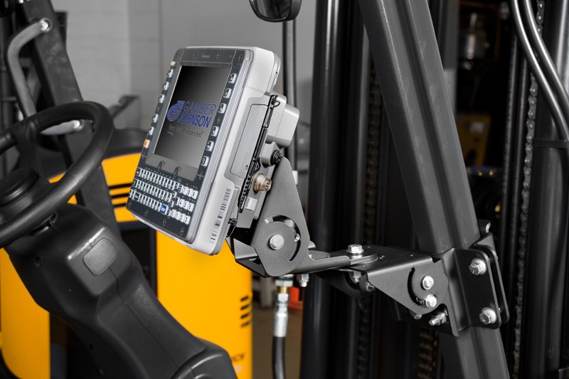 Tablet Computing on a Forklift